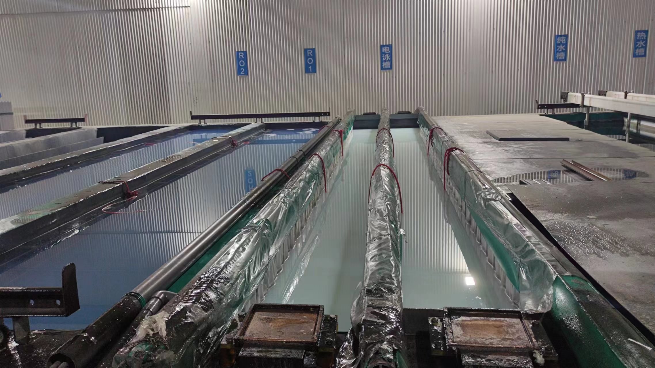 1500T / Month Anodizing Production Line And Voltage 380V~415v