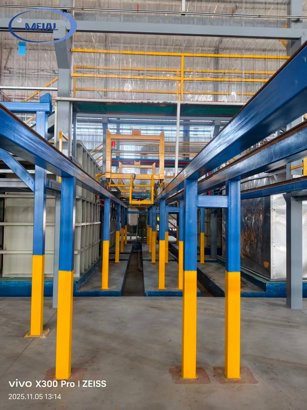1000T/month Automated Anodizing Line with Energy Conservation